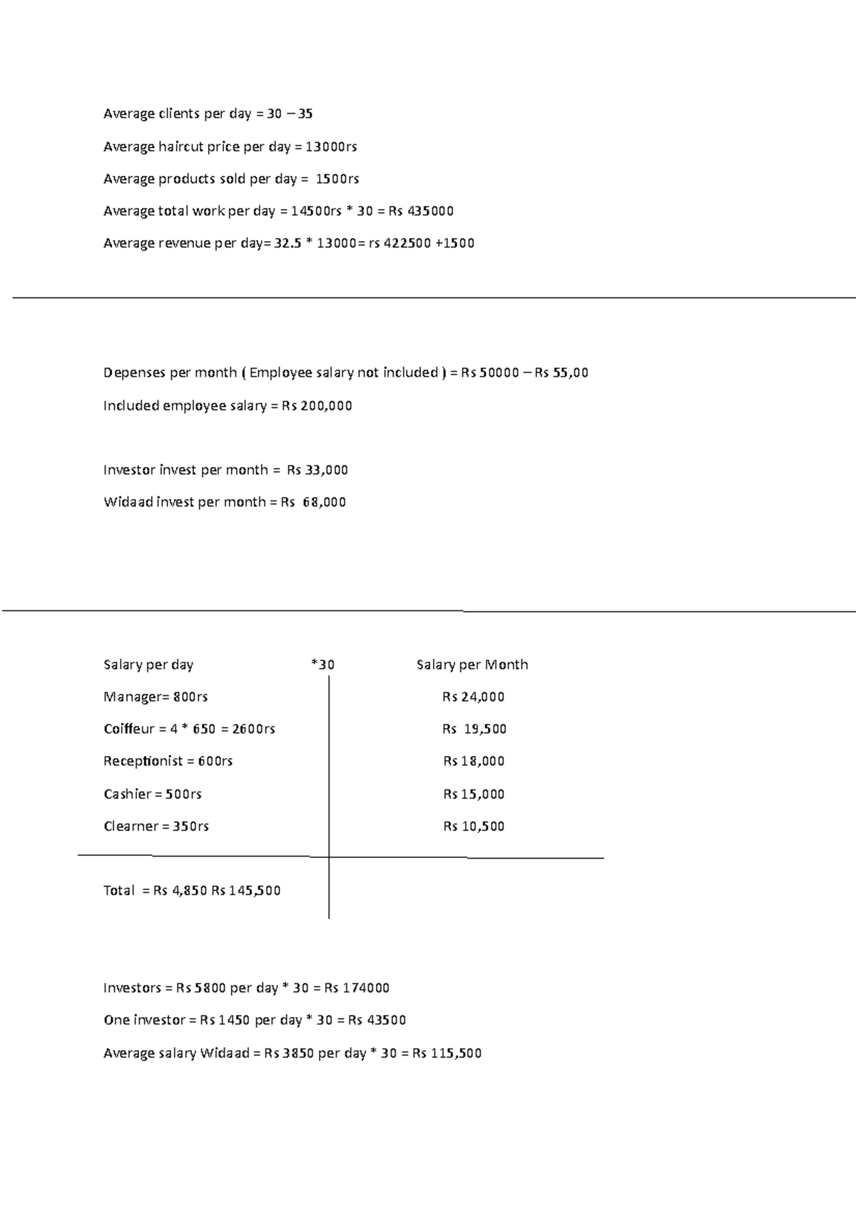Average clients per day - Studocu