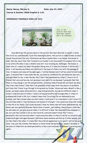 Educ 123- Activity - Name: Bacay, Mia Joy, G Date: April 12, 2022 ...