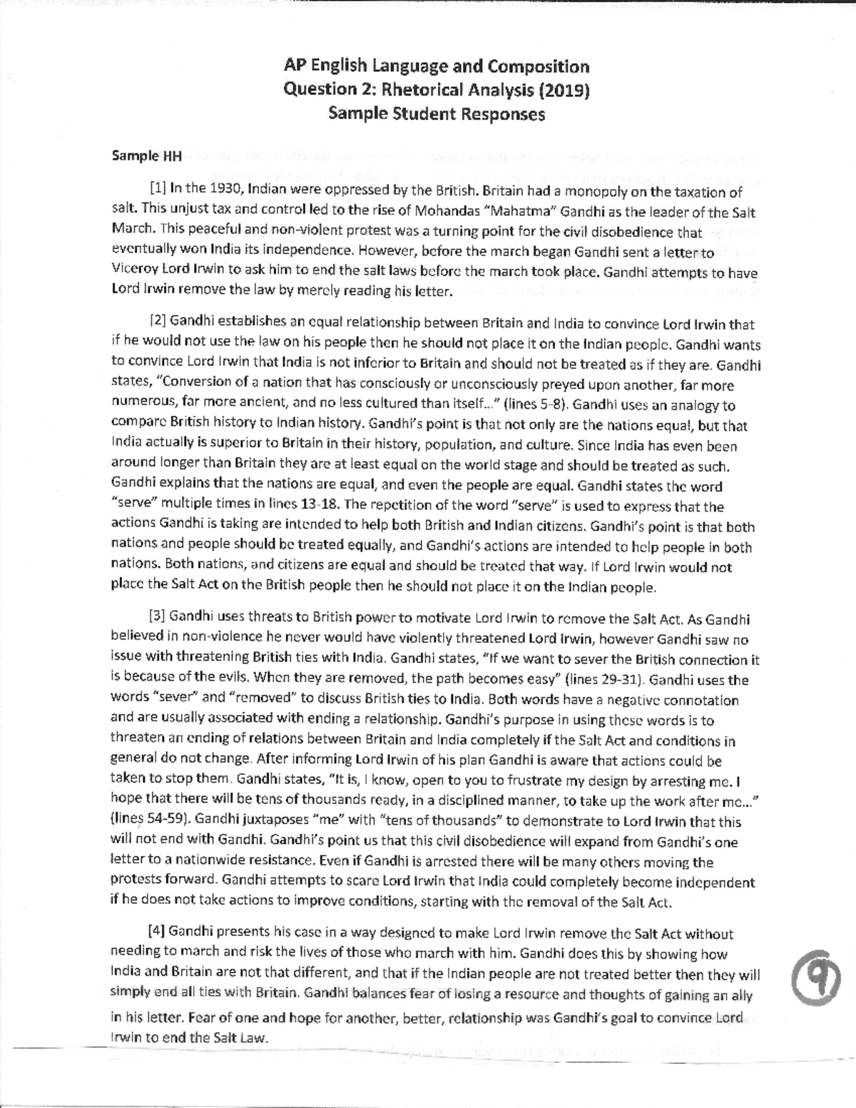 Secrest 3 Essays and Commentaries - Environmental Science - Studocu