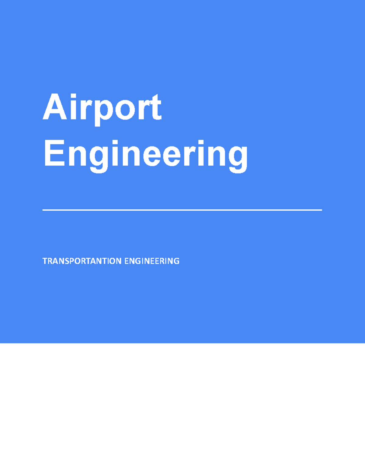 Airport Engineering - Introduction, Air Transport Scenario in India and ...