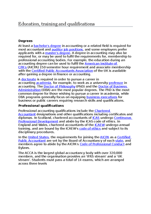 Accounting Organization - Organizations Professional bodies ...