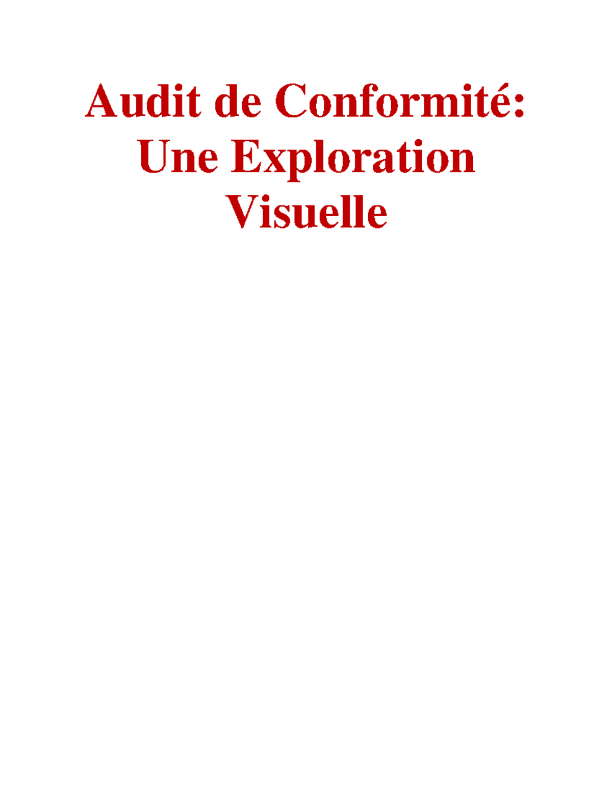Audit interne - Audit de Conformité: Une Exploration Visuelle Qu'est-ce ...