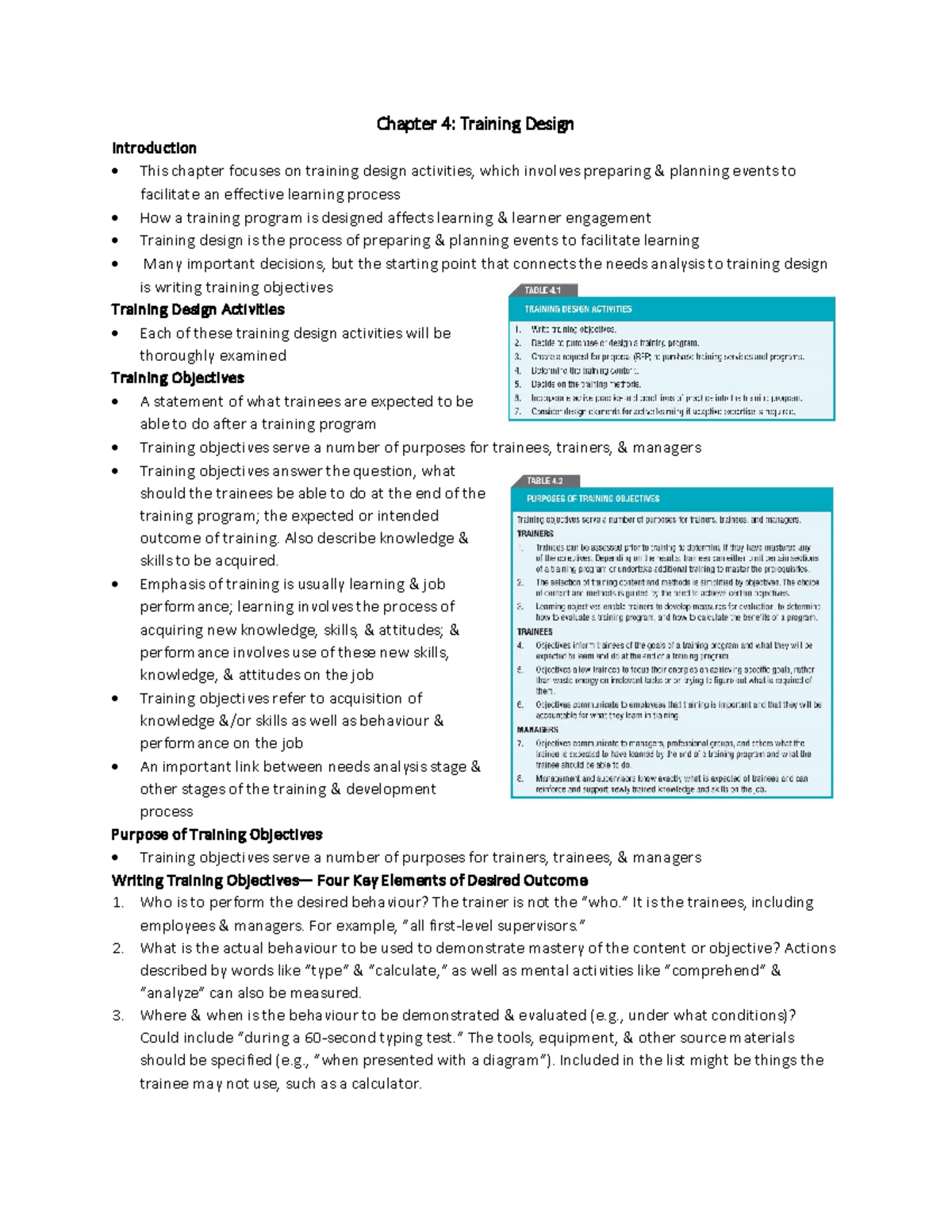 BUSN 3351 Chapter 4 - Lecture notes 4 - BUSN3351 - Douglascollege - Studocu