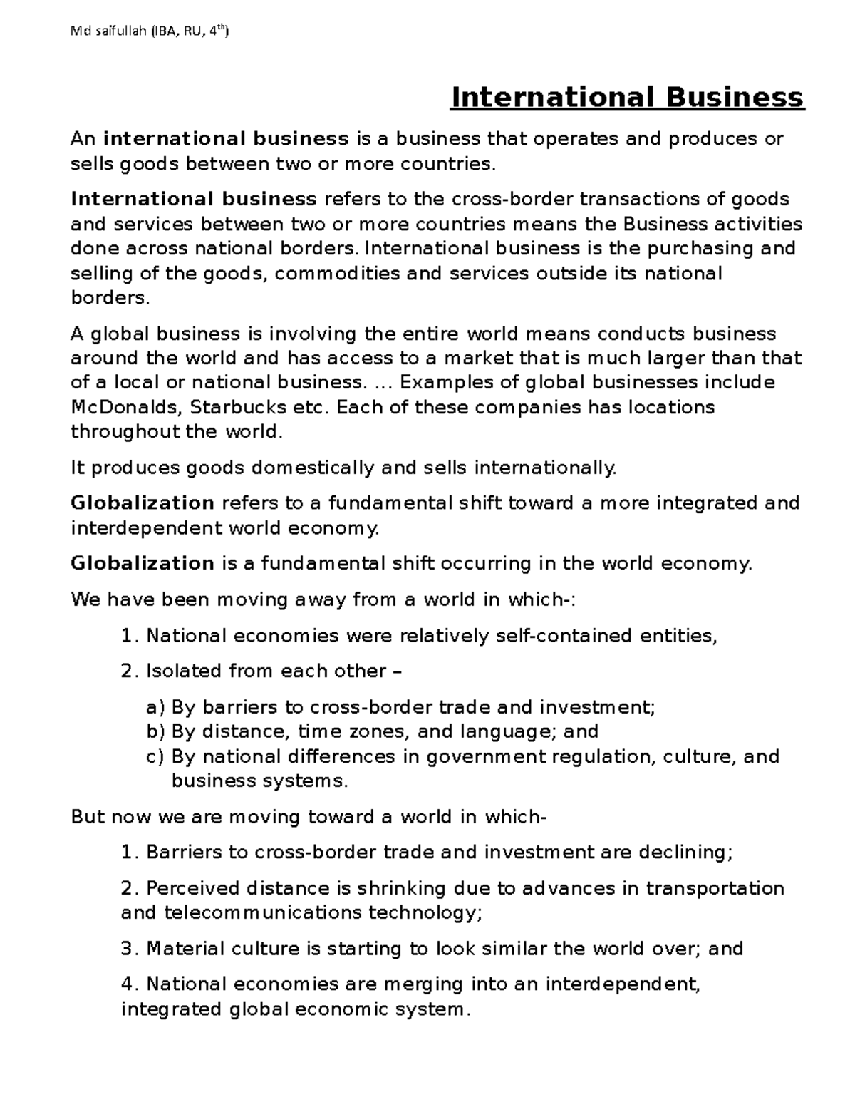 International business - International business refers to the cross ...