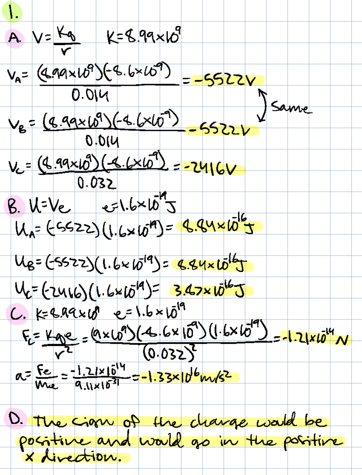 Chp 21 HW - 1 A V 12 8. 109 8. 8 8 0 5524 18. 8 009 5522 same vi 18 ...