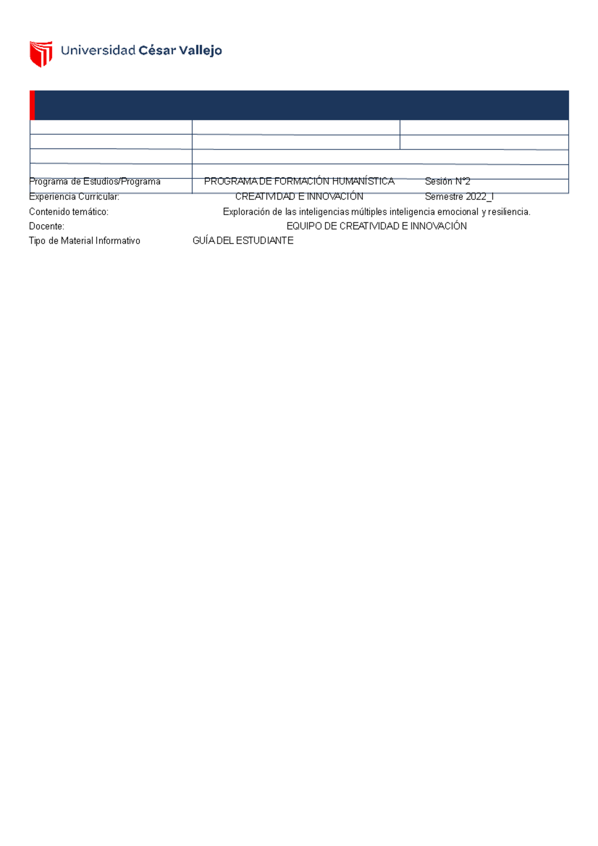 GUÍA DEL Estudiante 2 - este trabajo es una guia - Programa de Estudios ...