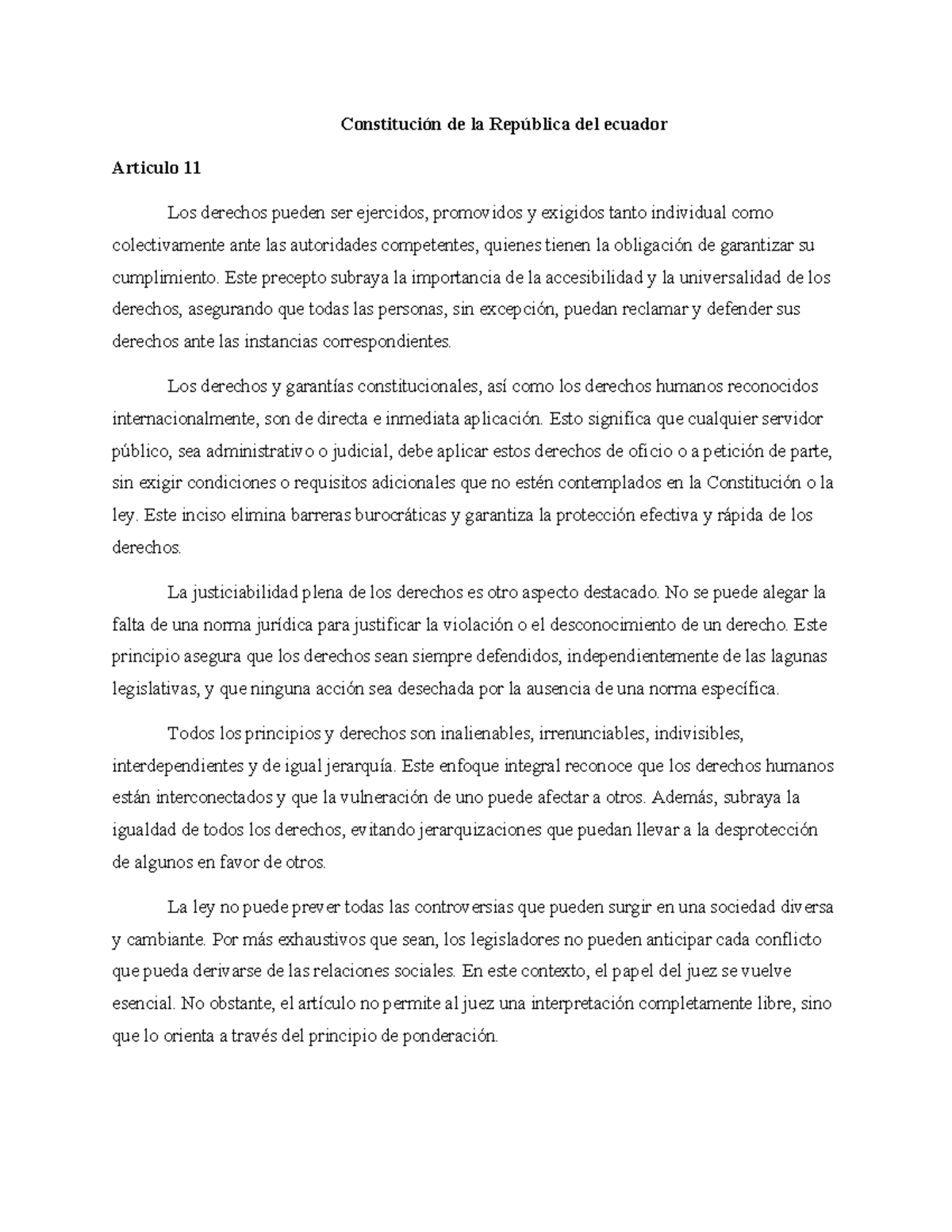 Surgimiento de las Lagunas Normativas - Constitución de la República ... Surgimiento de las Lagunas Normativas - Constitución de la República ...