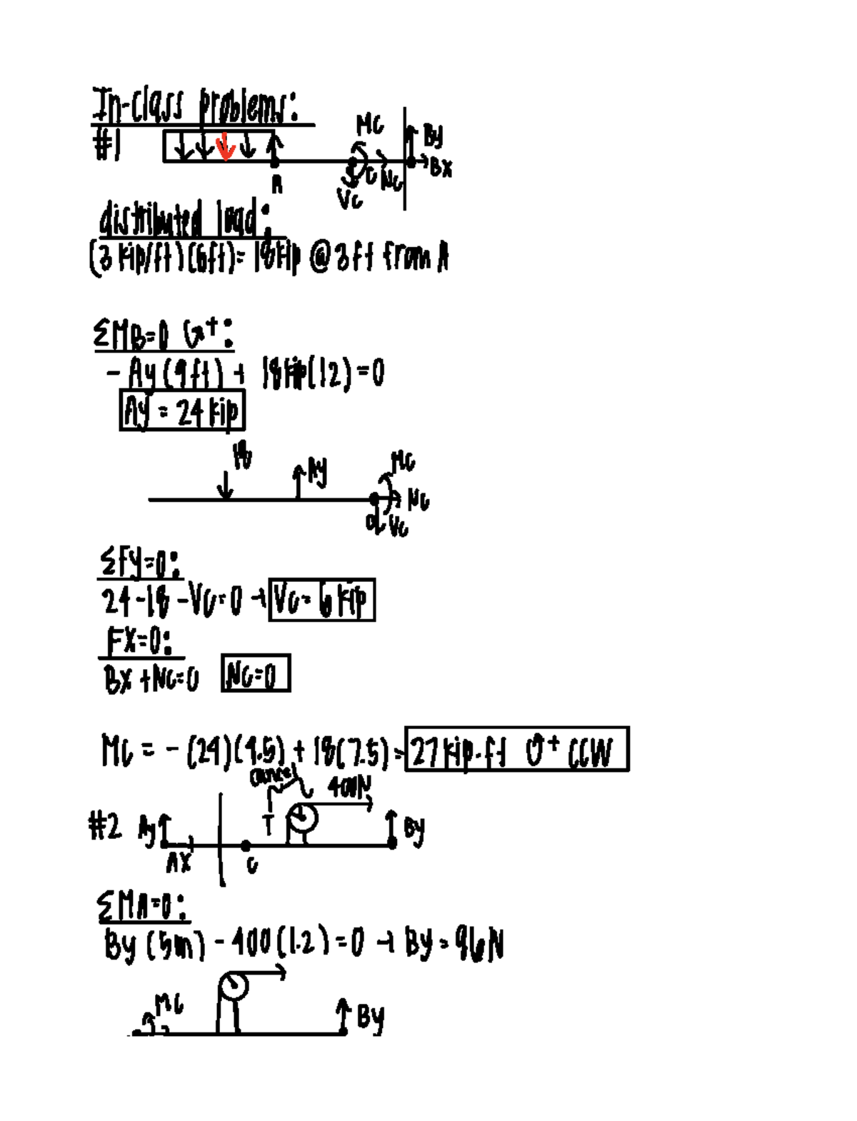 Final Exam Problems and Notes Pt. 3 - In class problems mo 1 Http ...