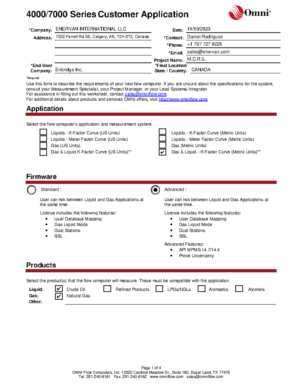 4000 Customer Application Worksheet arn - ####### Page 1 of 4 ...
