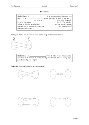 Section 2 - Chapter 7.2 lecture notes - 1 Section 7. 2 : The Inverse ...