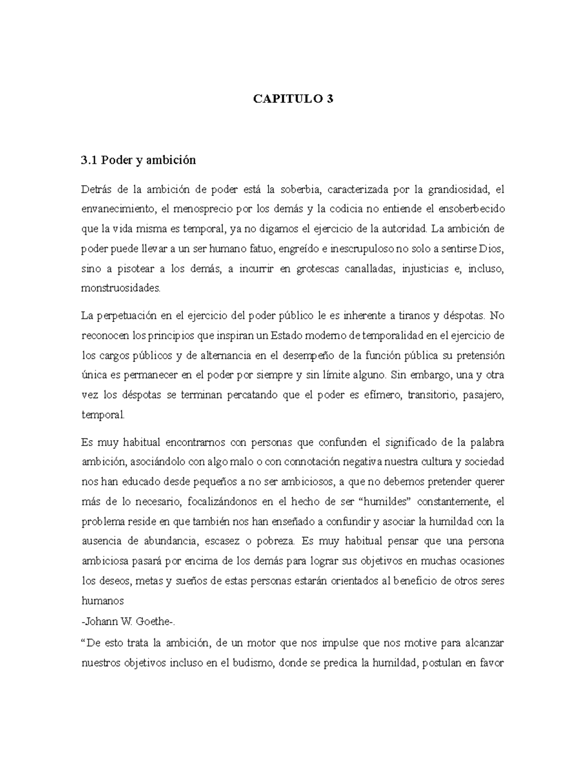 Capitulo 3 poder y ambicion - CAPITULO 3 3 Poder y ambición Detrás de ...