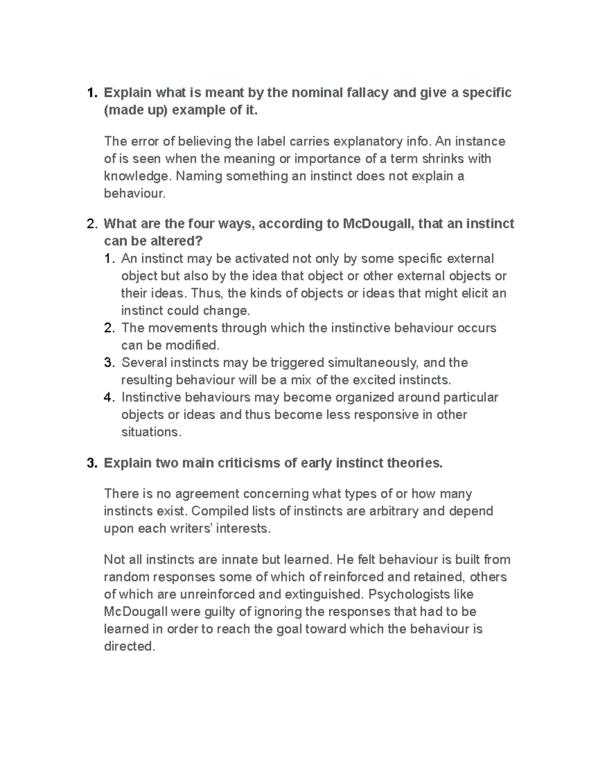 Module 2 Motivation - 1. Explain what is meant by the nominal fallacy ...