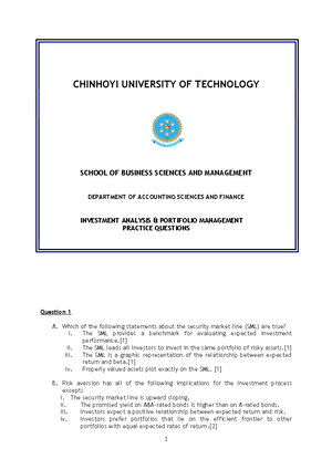 DA4091 FRM part II sample questions Minibook - PRACTICE QUESTIONS TO ...