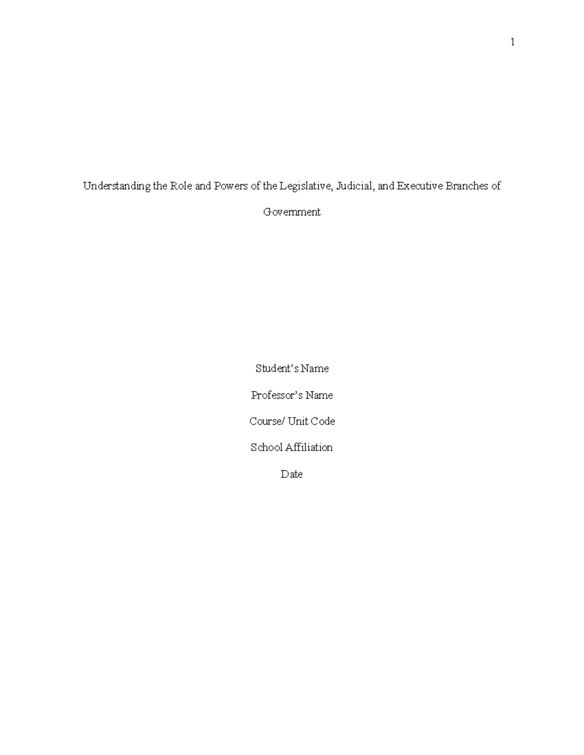 Understanding the Role and - It is composed of Congress, which is made ...