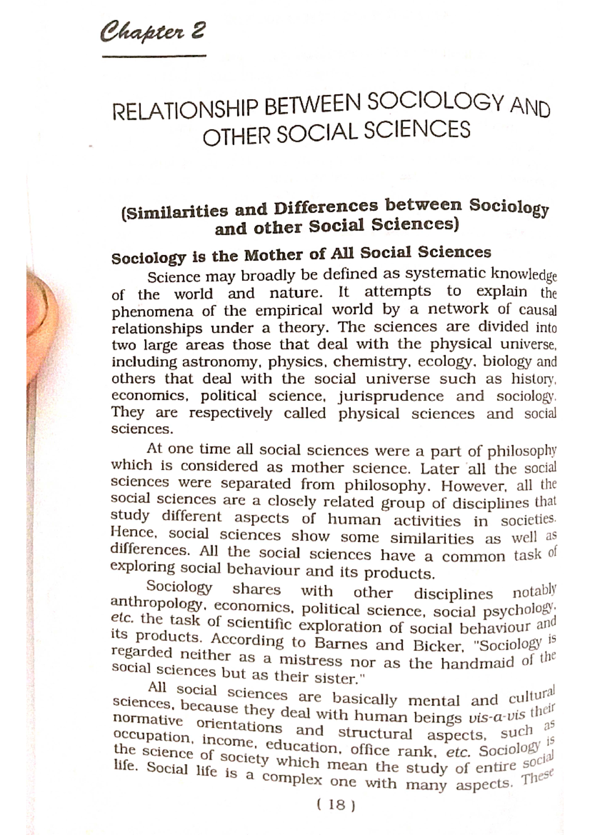 UNIT 1 sem 3 sociology - Social Psychology - Studocu