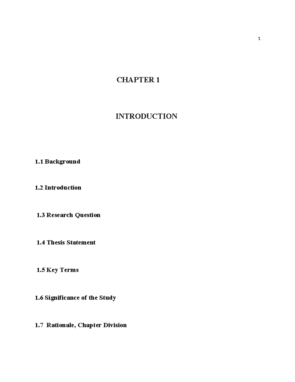 Chapter 1 - RESEARCH - CHAPTER 1 INTRODUCTION 1 Background 1 ...