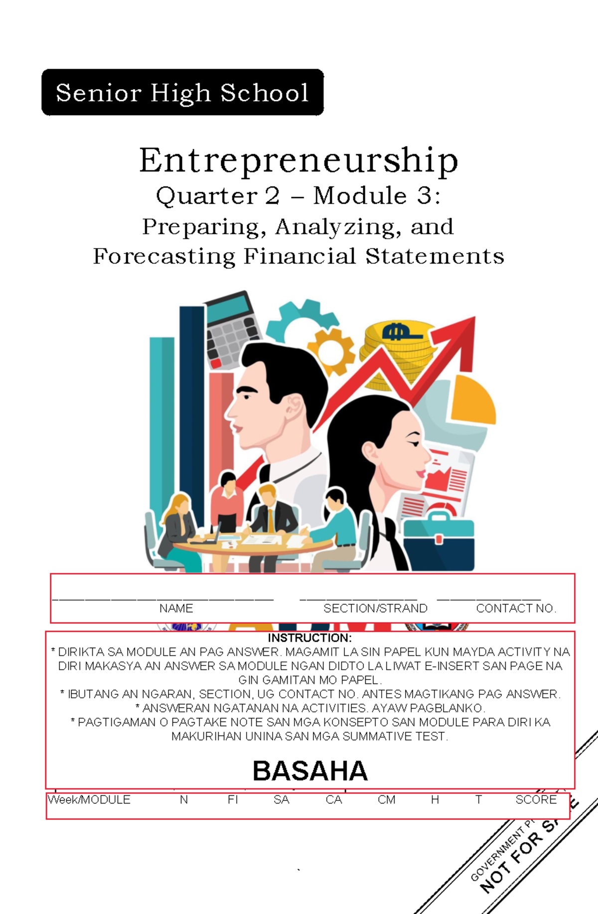Q2-Entrepreneurship Module-3 Preparing-Analyzing-Forecasting-Financial ...