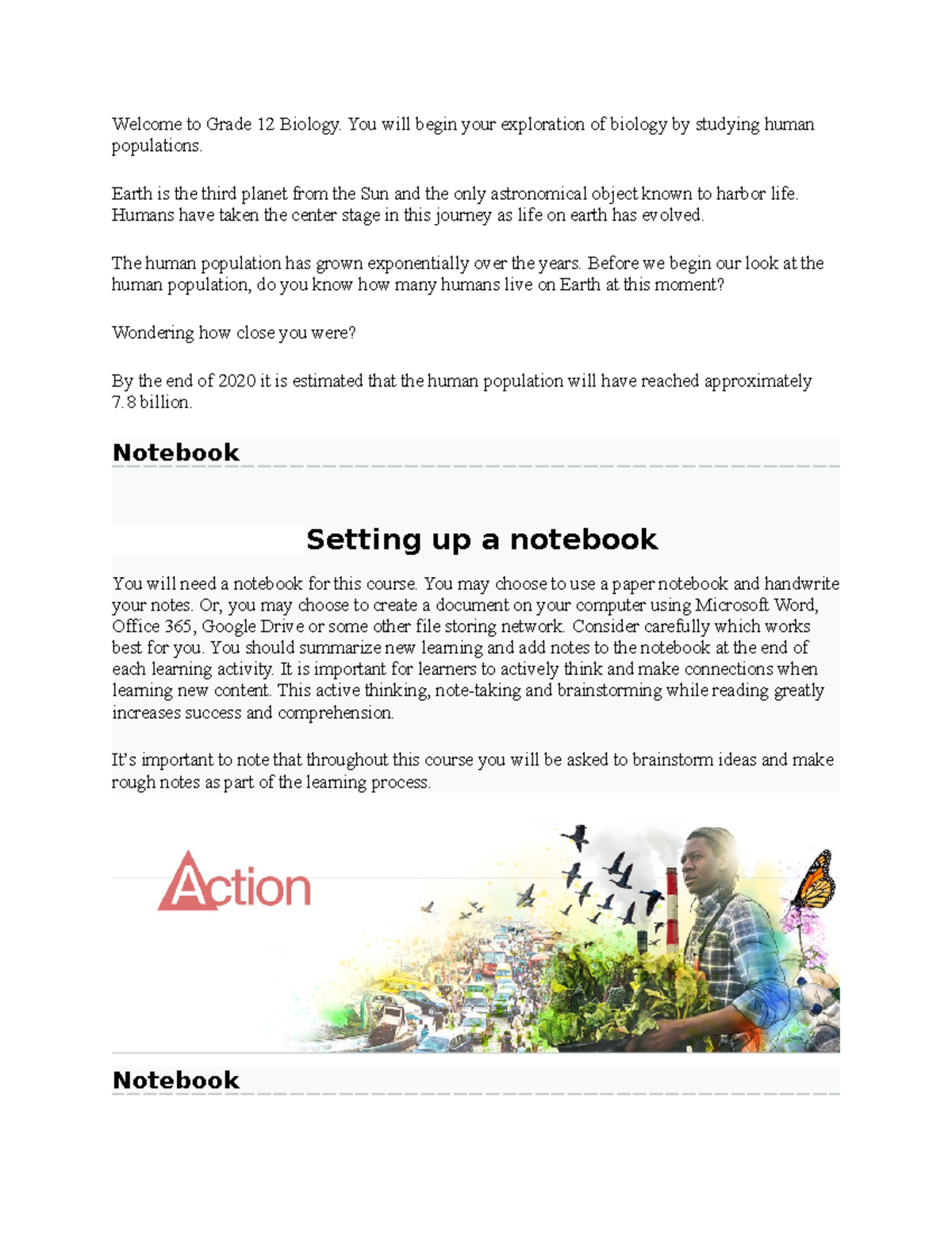 SBI4U leson 2022 - biochemistry - Welcome to Grade 12 Biology. You will ...