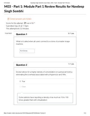M02-Part1 - M02-Part1 - M02 - Part 1: Textbook Assignment - Storage ...