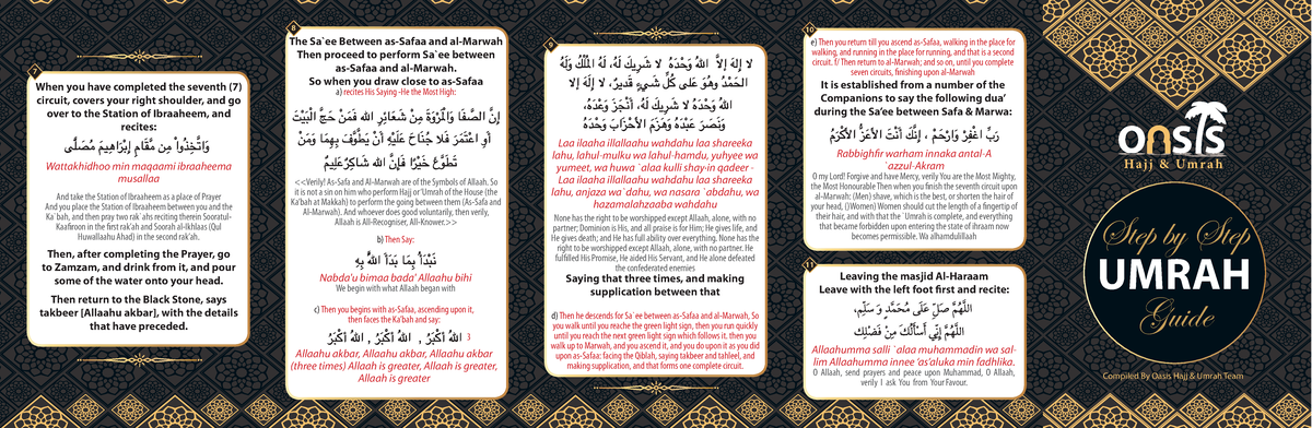 Umrah-Booklet - Step by Step UMRAH Guide H a j j & Um r a h Compiled By ...