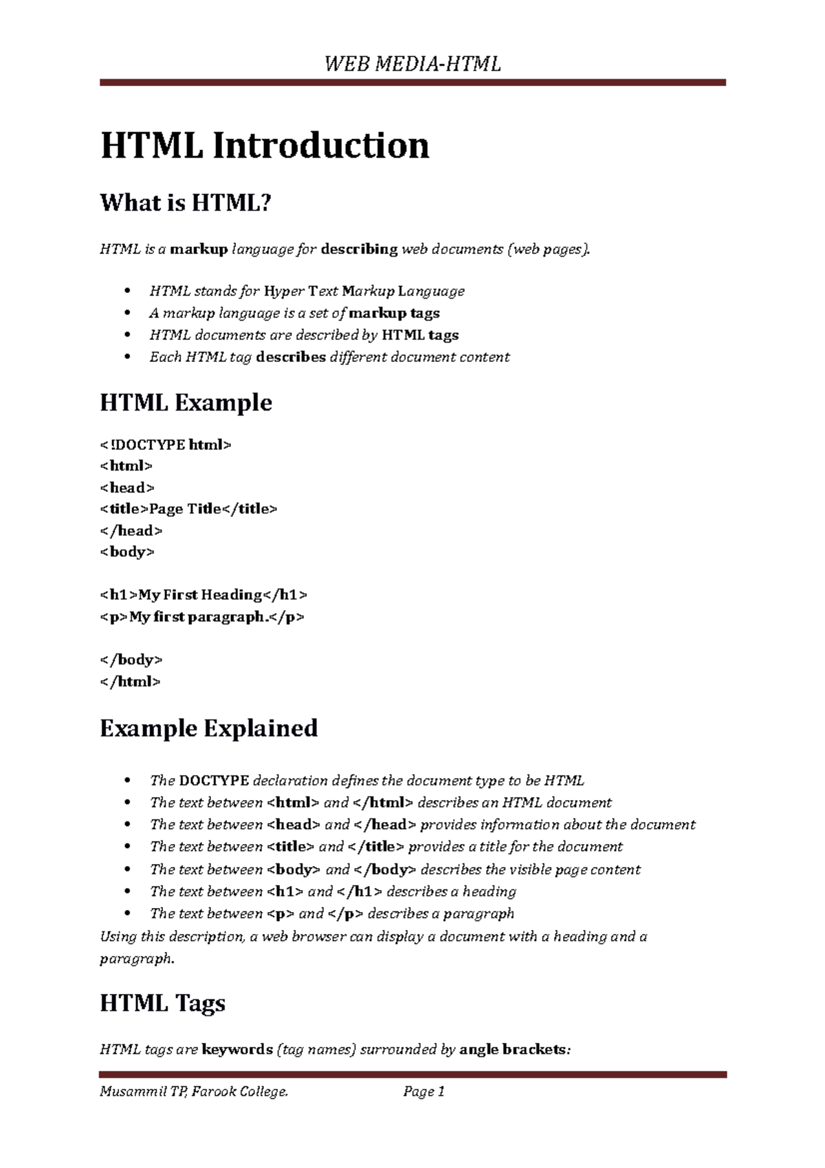 ‎Untitled - this is the notes explaining fundamentals of web designing ...