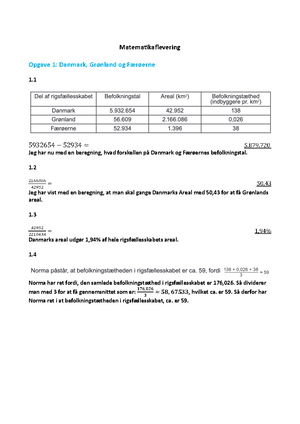 Fp9 maj 2017 - opgavernes svar til fp9 maj 2017 ikke alle opgaver er svaret, men dem jeg har ...
