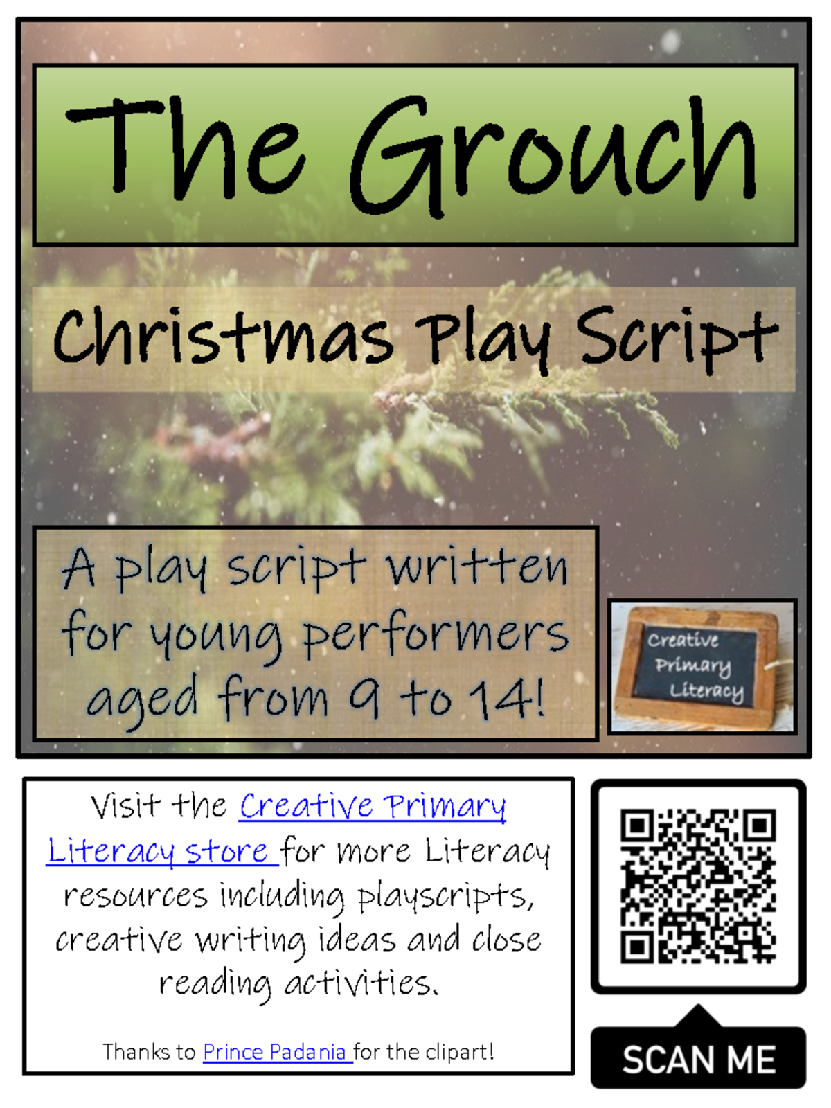 Christmas Play Script The Grouch Freepreview-1 - The Grouch A play ...