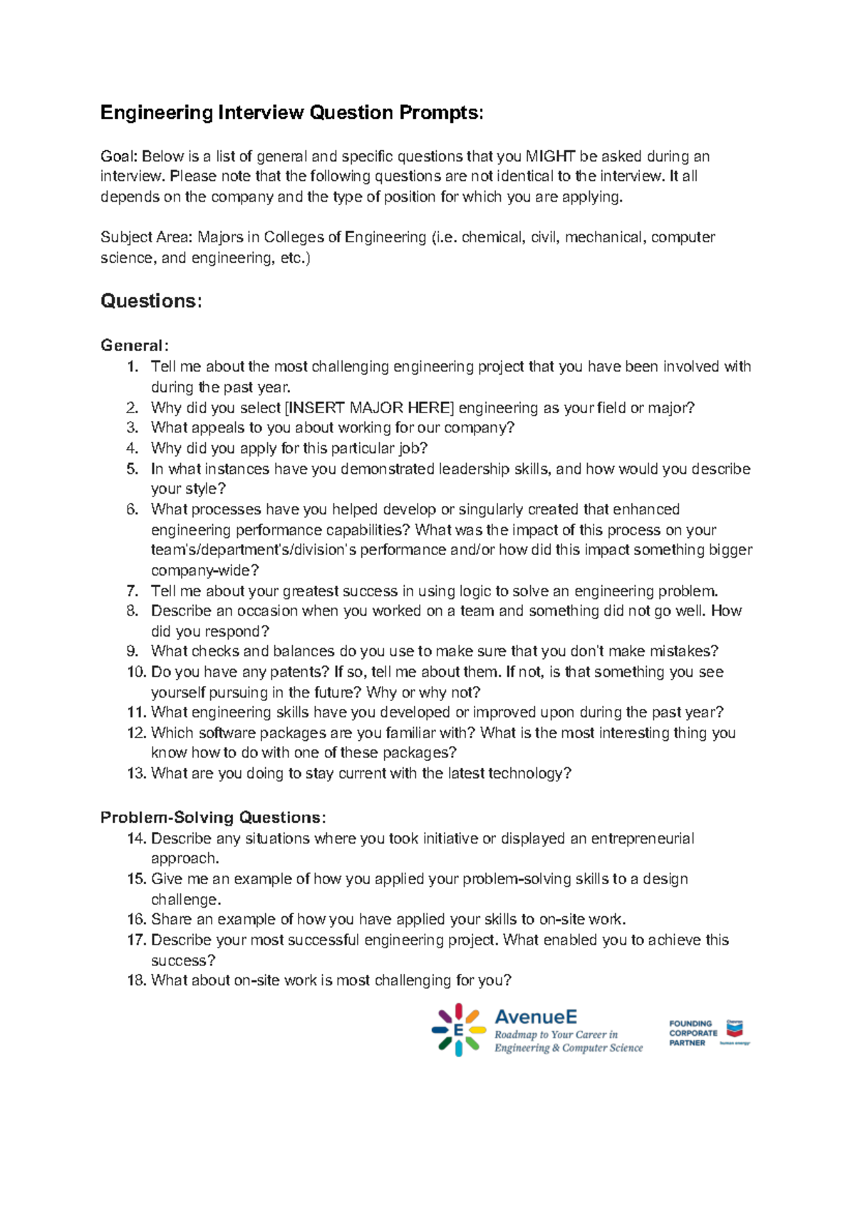 Avenue E Interview Questions updated 7-27-2020 0 230110 074058 ...