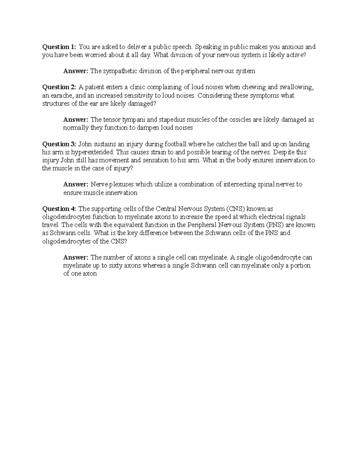 Jeopardy Questions - Question 1: You are asked to deliver a public ...