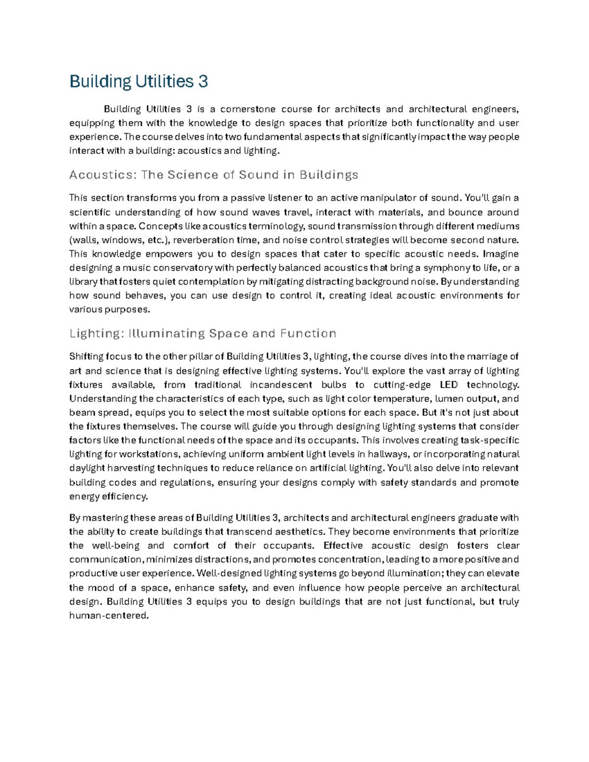 Building Utilities 3 - bu 3 - Building Utilities 3 Building Utilities 3 ...