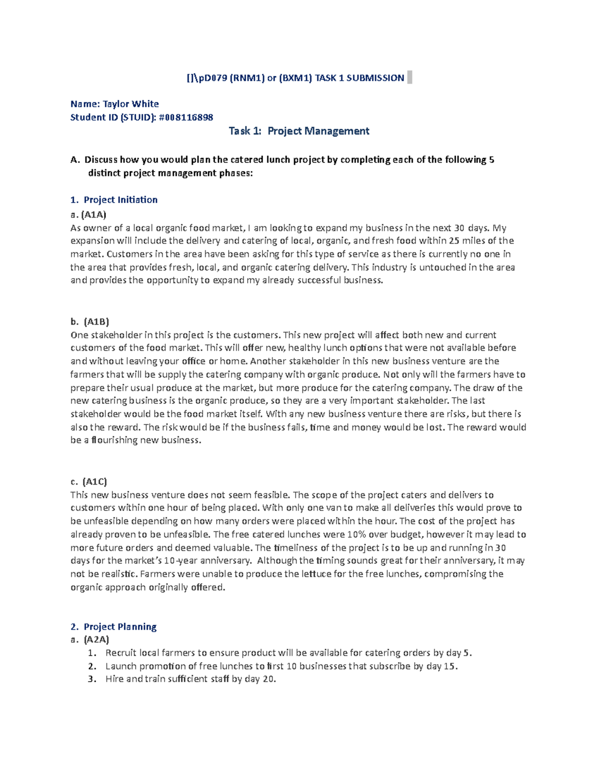 D079 - Working Template - Task 1 - []\pD079 (RNM1) or (BXM1) TASK 1 ...