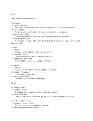 Unit 6 ap psych notes - Unit 6: Learning Page 1: Introduction to ...