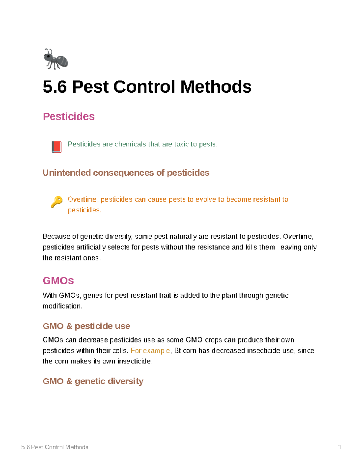 Pest control methods - 5 Pest Control Methods 1 5 Pest Control Methods ...