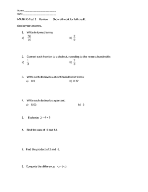 MATH 115 NEED TO KNOW - Rules of Exponents AxAy = Ax+y Ax/Ay= Ax-y (AB ...