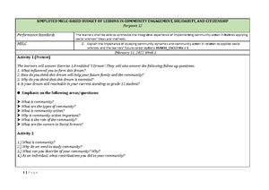 EPP4 - MODULE - EPP 4 – MODULE 1 TOPIC: Entrepreneurship and the ...