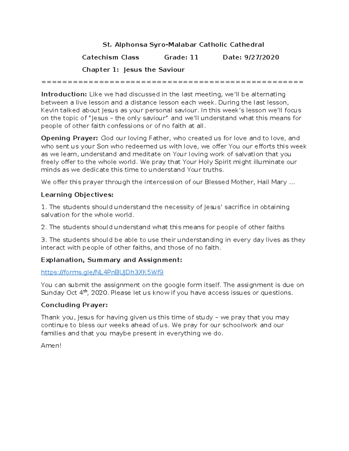 Distance Learning Gr11 Ch 1 - St. Alphonsa Syro-Malabar Catholic ...