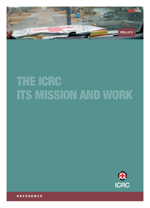 Icrc 002 0513 - ICRC publication 1996 ref. 0513 The Fundamental ...