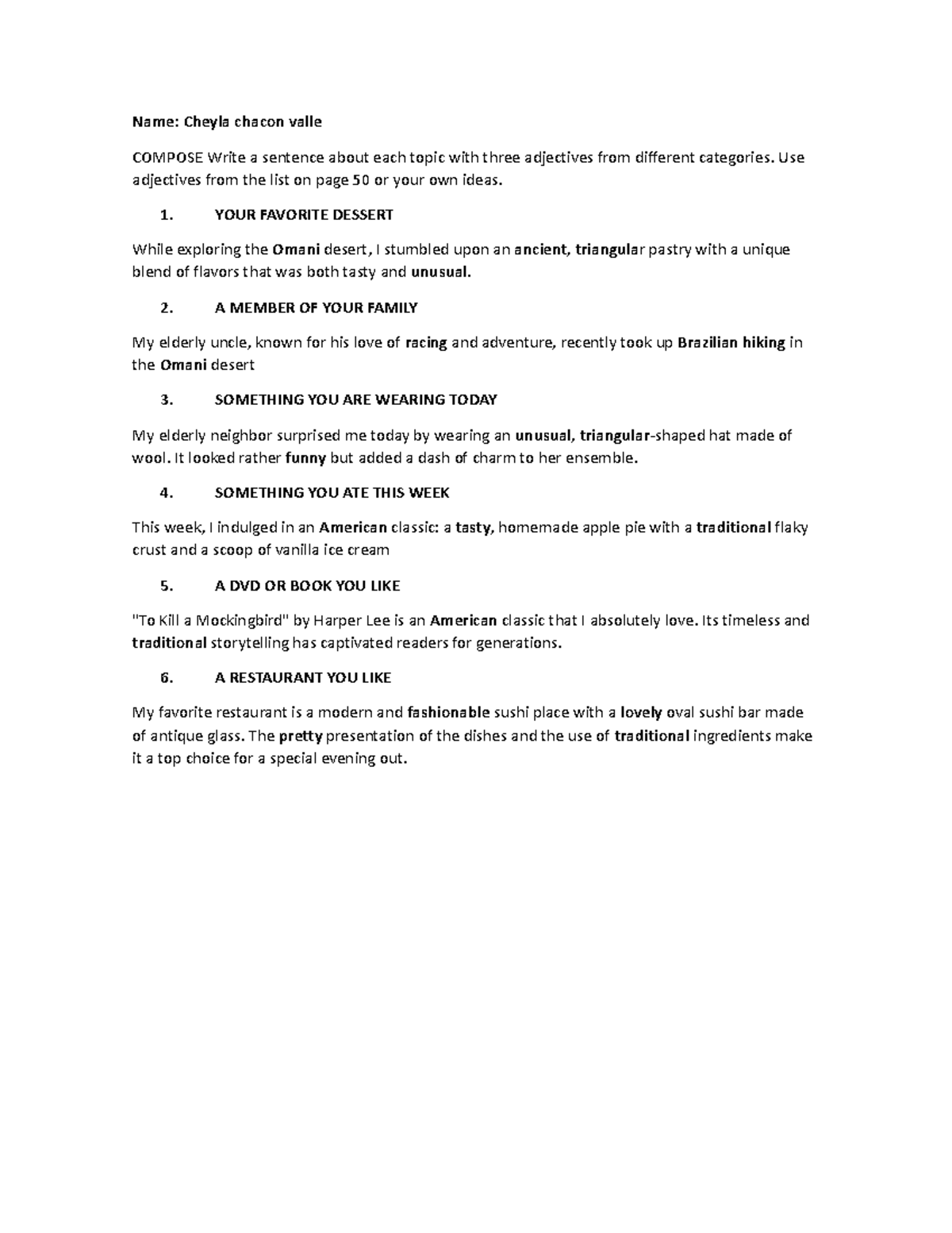 Cheyla chacon valle - aPOKPCD - Name: Cheyla chacon valle COMPOSE Write ...