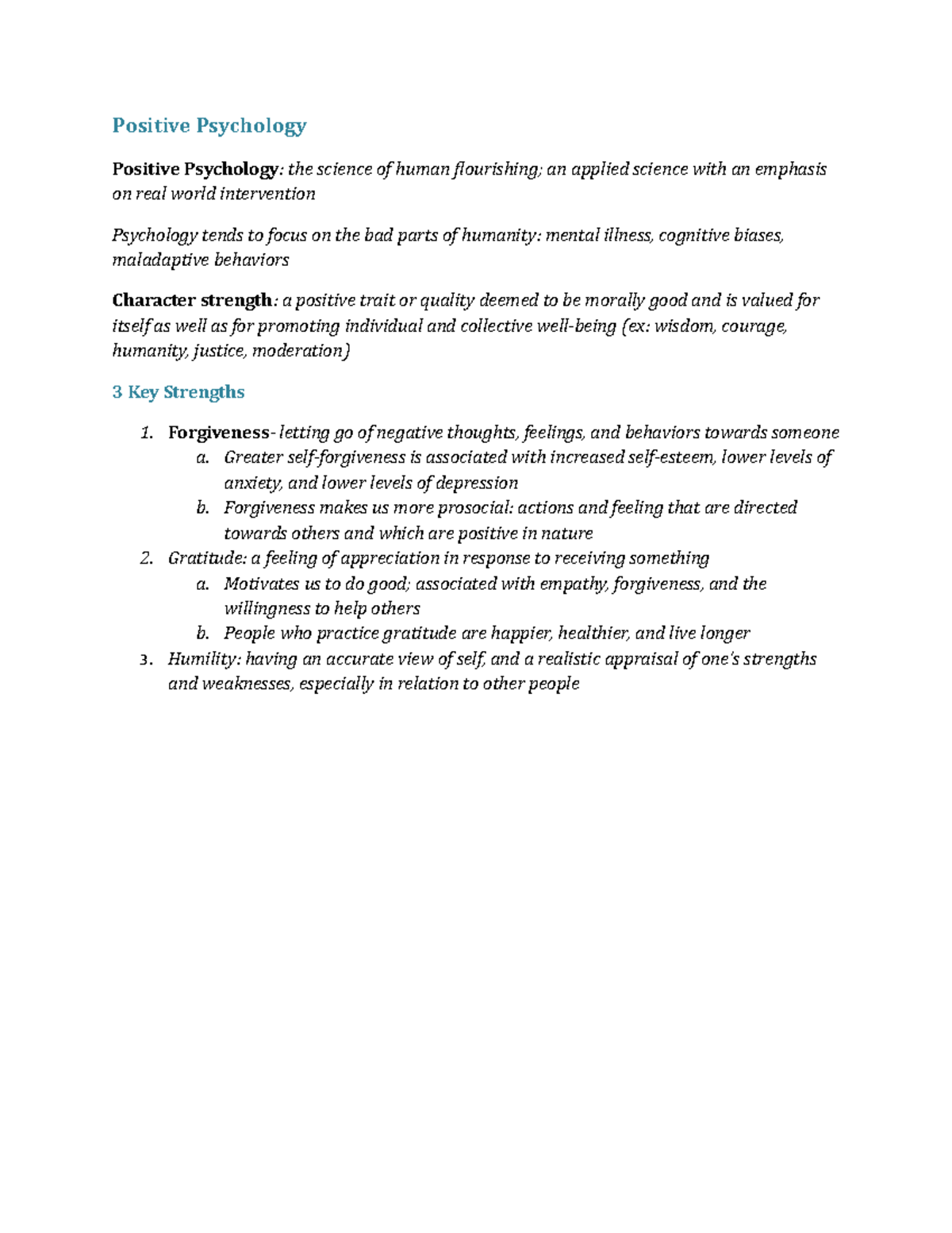 Positive Psychology-10-30 - Positive Psychology Positive Psychology ...