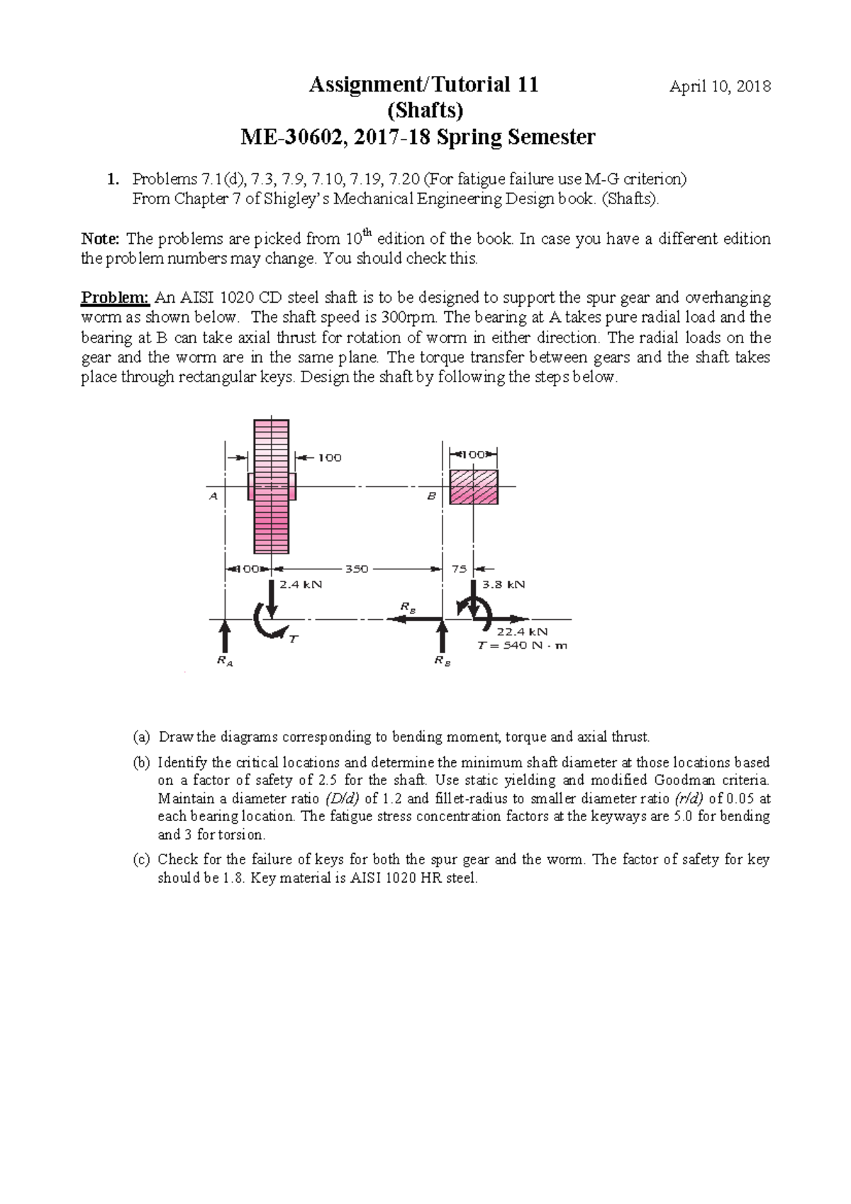Tutorial 11new - Practice material shared by professor - Assignment ...