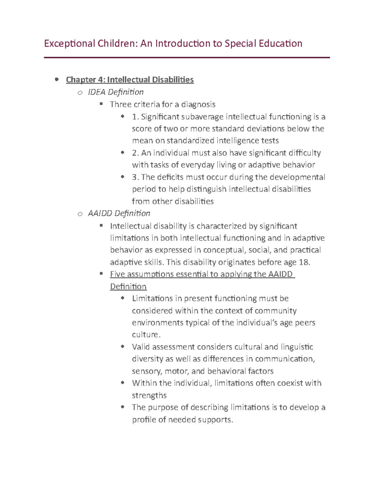 Heward Chapter 4 - Exceptional Children: An Introduction to Special ...