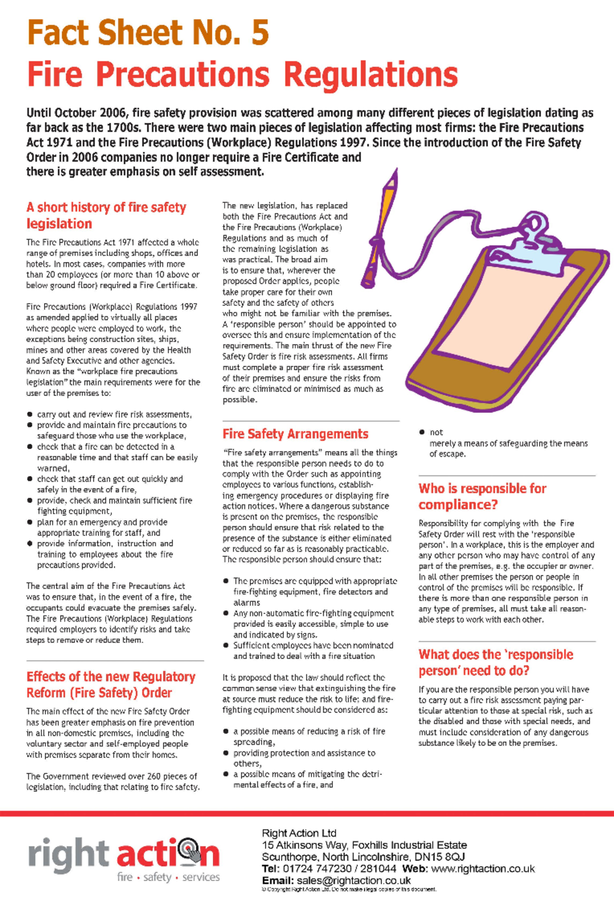 fire precaution - Studocu