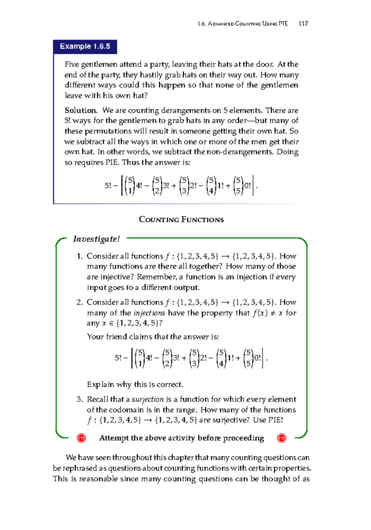 Discrete mathematics-45 - Advanced Counting Using PIE 117 Example 1 ...
