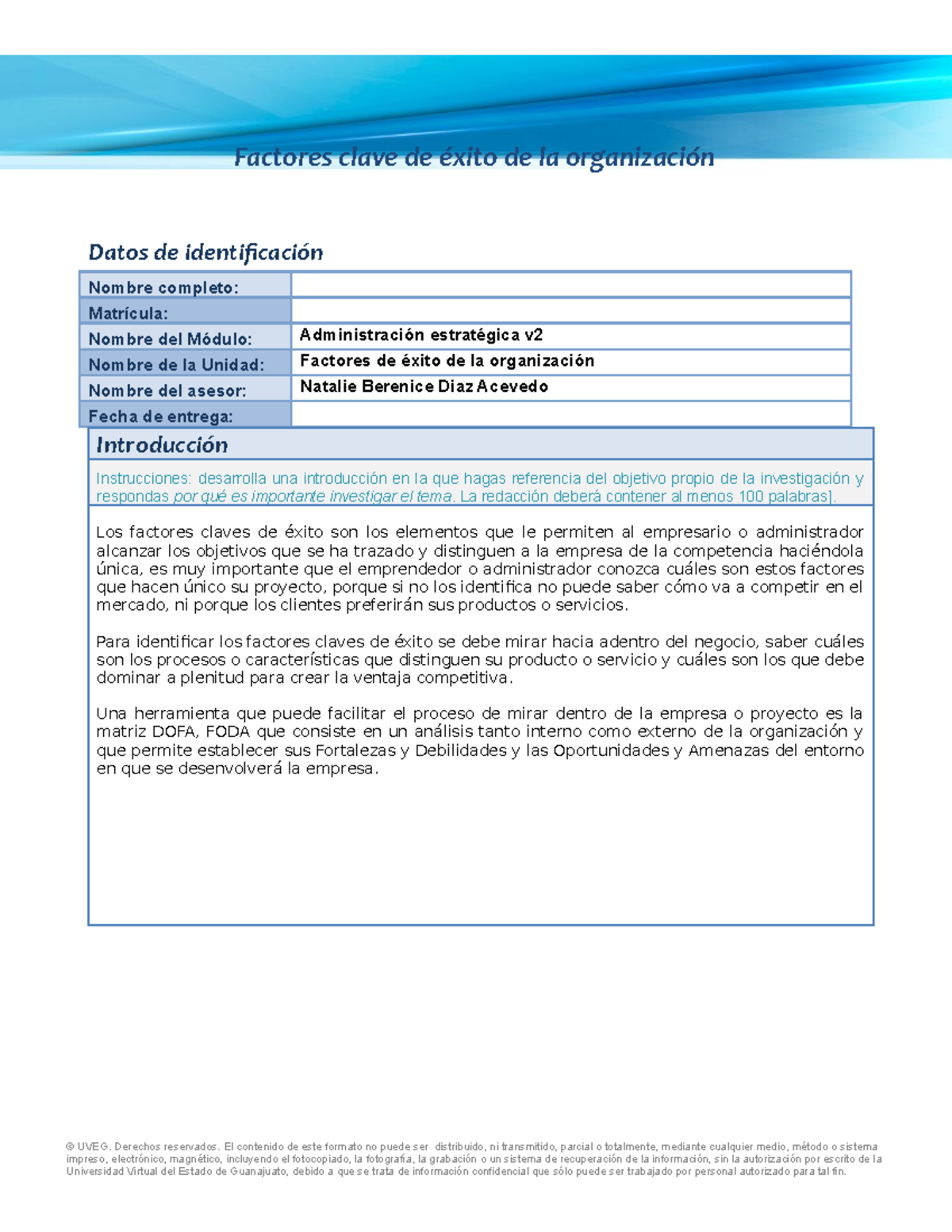 Factores Clave Exito Organizacion Factores Clave De éxito De La