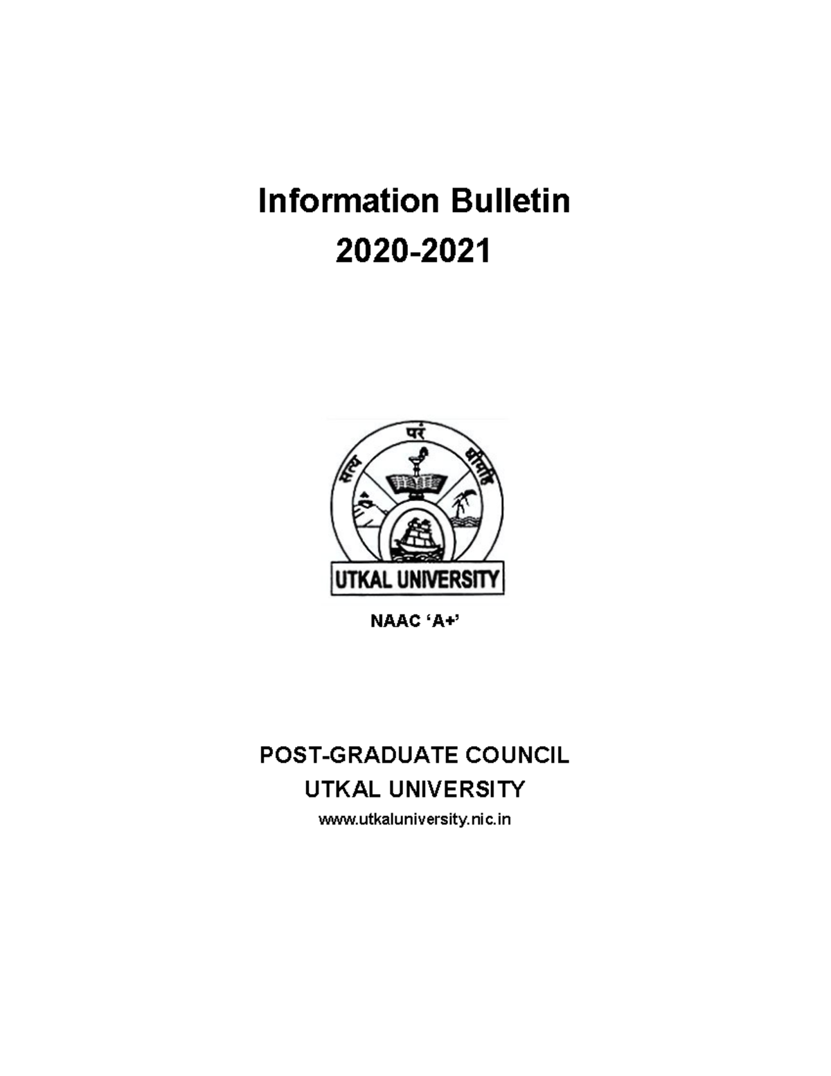 Information Bulletin 2020 21 - Information Bulletin 2020- NAAC ‘A+ ...
