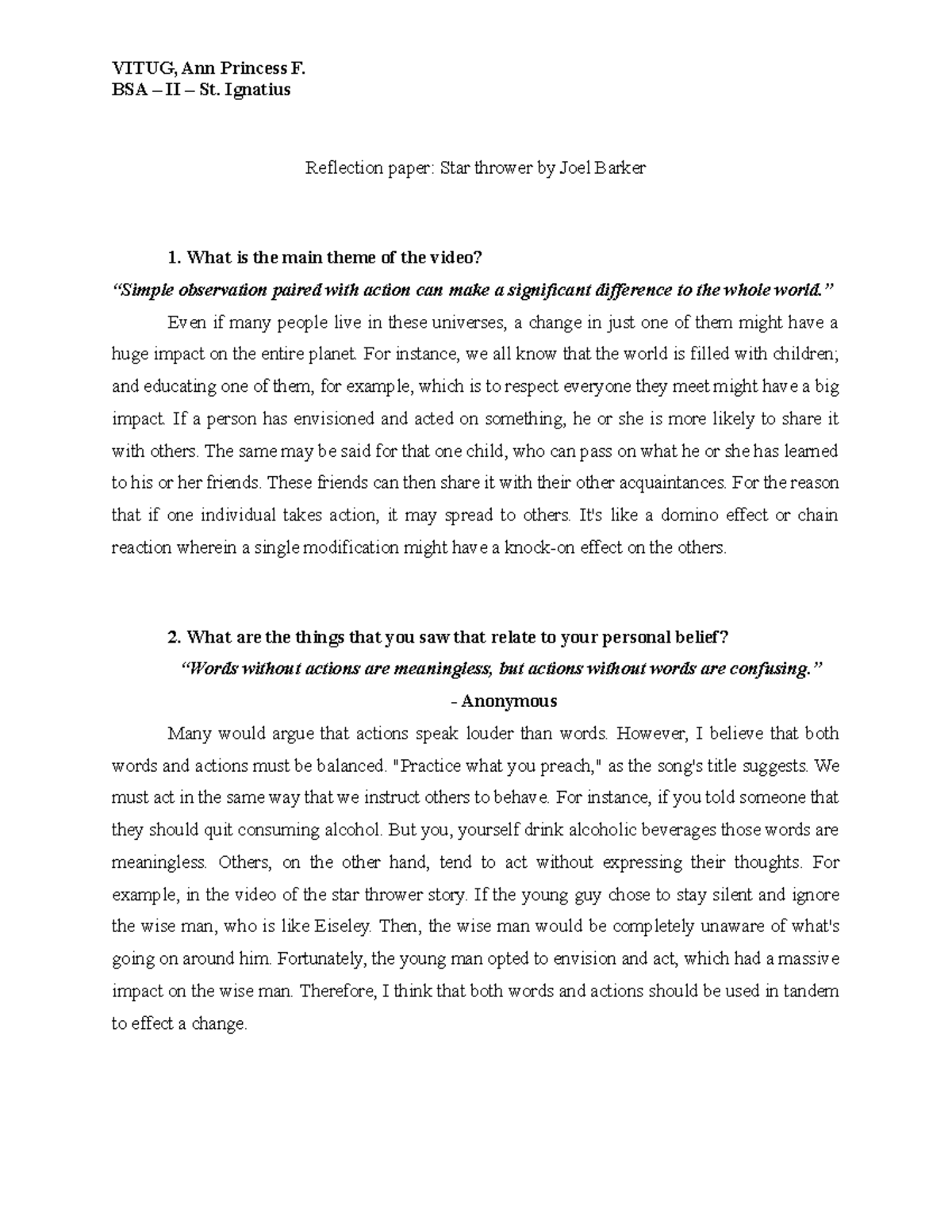 HBO reflection Vitug Ann Princess FToo Short! Your description is too ...