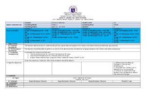 DLP-Solomon - sdadasda - DETAILED LESSON PLAN (DLP) School University ...