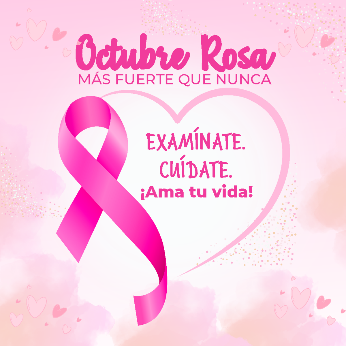 Mes Rosabycreacionesnissi - Cultura - MÁS FUERTE QUE NUNCA Octubre RosaOctubre Rosa ¡Ama tu vida ...
