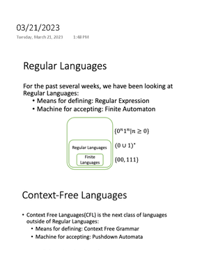 03282023 - Ting Cao - CSCI262 - 03/28/ Tuesday, March 28, 2023 3:25 PM - Studocu