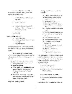 Microsoft Excel - Its lecture notes - MICROSOFT EXCEL Spreadsheet ...